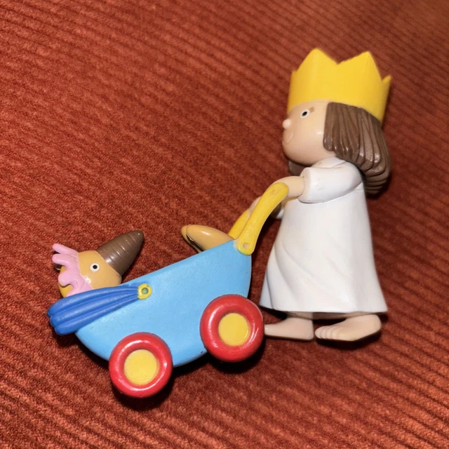 CBEEBIES LITTLE PRINCESS Figure With Pram And Gilbert £16.32 - PicClick UK