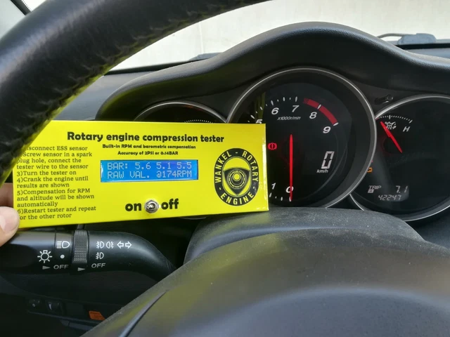 ROTARY COMPRESSION TESTER MAZDA RX8 RX7 13B 12A 20B £153.58 - PicClick UK