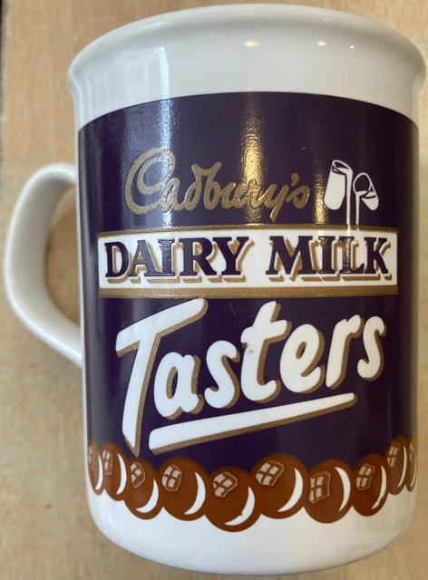 VINTAGE CADBURY'S DAIRY Milk Chocolate Tasters Mug £4.00 - PicClick UK