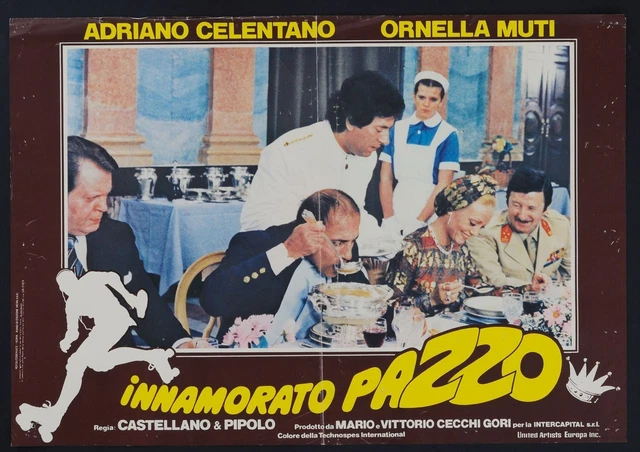 FOTOBUSTA 3, INNAMORATO Pazzo, Celentano, Ornella Muti, Commedia ...