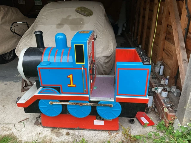 THOMAS THE TANK Engine Coin Operated Kiddy Ride - FAULTY FOR PARTS ONLY ...