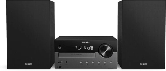 PHILIPS TAM4505/12 MICRO Music System Bluetooth DAB+/FM, MP3-CD USB £ ...