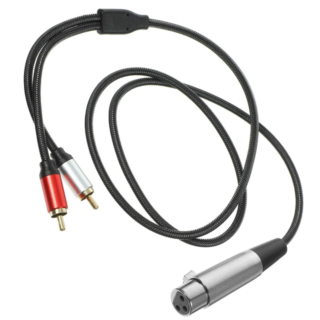 MICROPHONE WIRE AMPLIFIER Audio Cord Equipment Cable Transferring ...