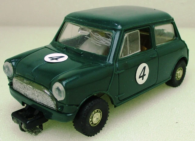 SCALEXTRIC AUSTIN MINI Cooper Front Wheel Drive C.76 British Racing ...