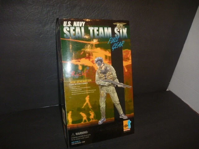 DRAGON 12” US Navy Seal Team Six Full Gear Action Figure 1/6 Scale Rick ...