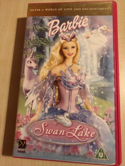 BARBIE VIDEO SWAN Lake VHS Video Tape Kids Film Collectors No Reserve £ ...
