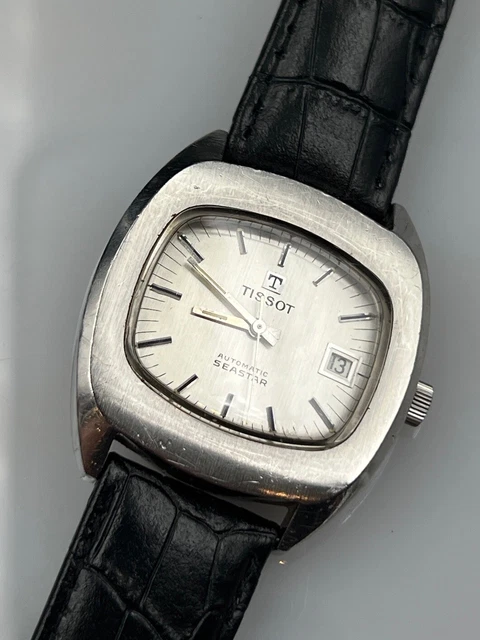 TISSOT SEASTAR AUTOMATIC Cal. ETA 2481 Omega Armbanduhr Vintage Herren ...