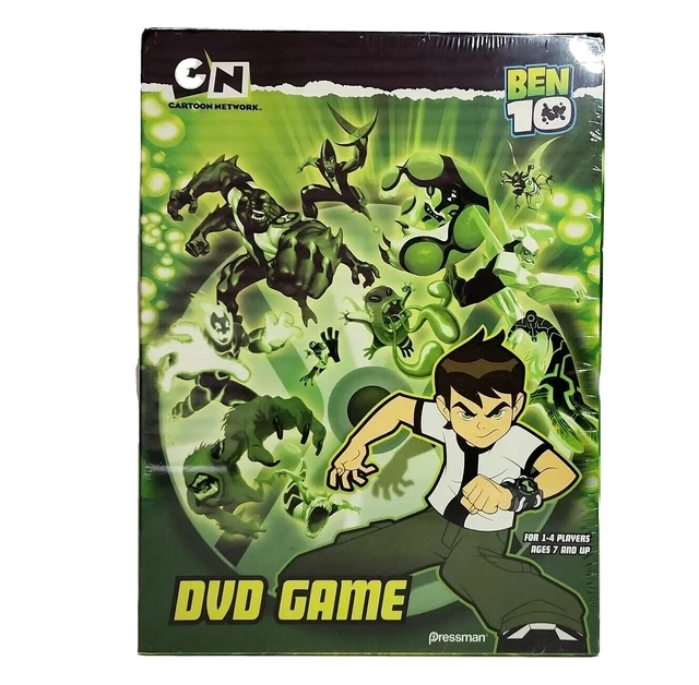BEN 10 DVD Game 2007 Big Box Pressman/Cartoon Network BRAND NEW SEALED ...