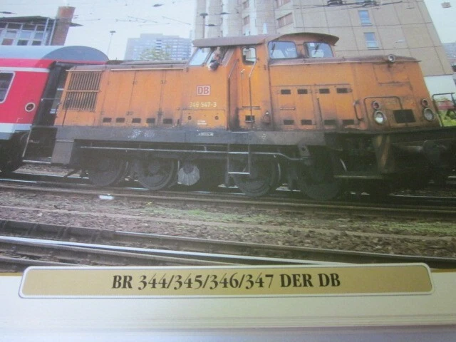 EISENBAHN FAKTEN 3 BR 344/345/346/347 DB Kleinlokomotiven ab 1992 EUR 3 ...