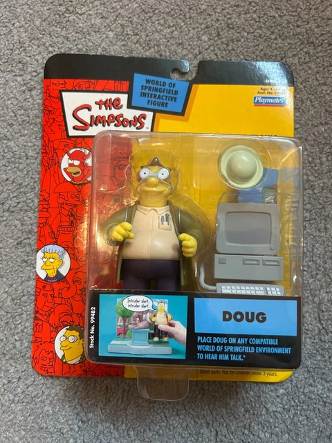 THE SIMPSONS PLAYMATES Wos Action Figure - Series 16 - Doug (Free P+P ...