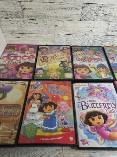 LOT NICKELODEON NICK jr dvds dora 8 Dvds . EUR 11,71 - PicClick DE
