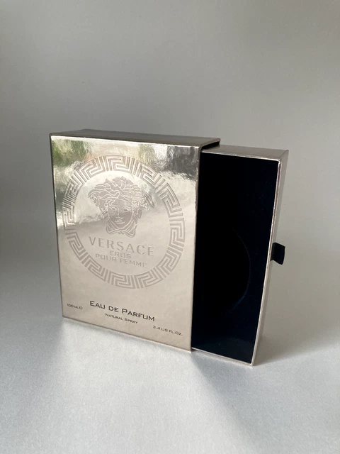 VERSACE EROS POUR Femme Perfume Empty Gift Box Gold Packaging Only EUR ...