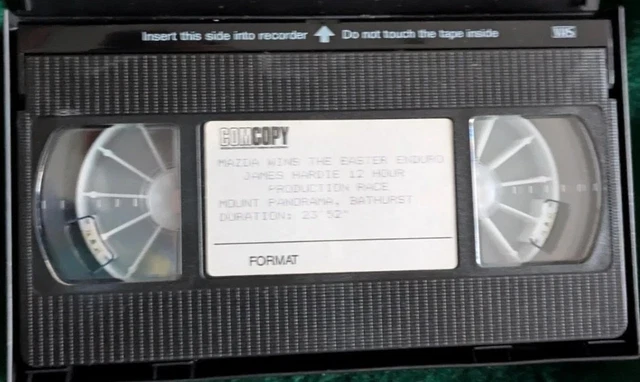 MAZDA RX7 BATHURST 12 Hour Against The Odds VIDEO VHS not DVD ATCC JDM ...