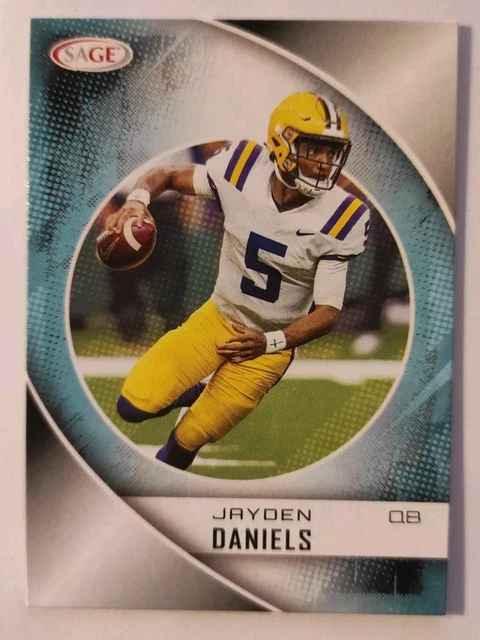 TRADING CARD FOOTBALL NFL Jayden Daniels Washington Commanders 2023 ...