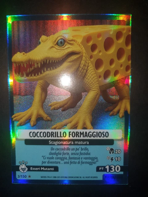 COCCODRILLO FORMAGGIOSO 3/150 Carta Skifidol Italian Brainrot EUR 3,90 ...