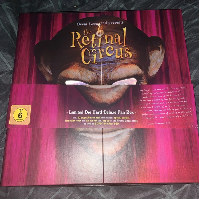 DEVIN TOWNSEND THE Retinal Circus Collectors Box £297.12 - PicClick UK
