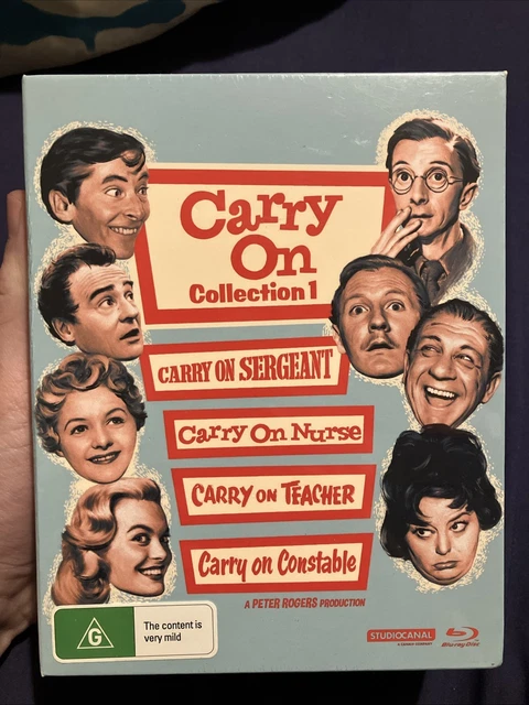 CARRY ON FILM Collection 1 Volume One New Blu-Ray Imprint Region Free ...