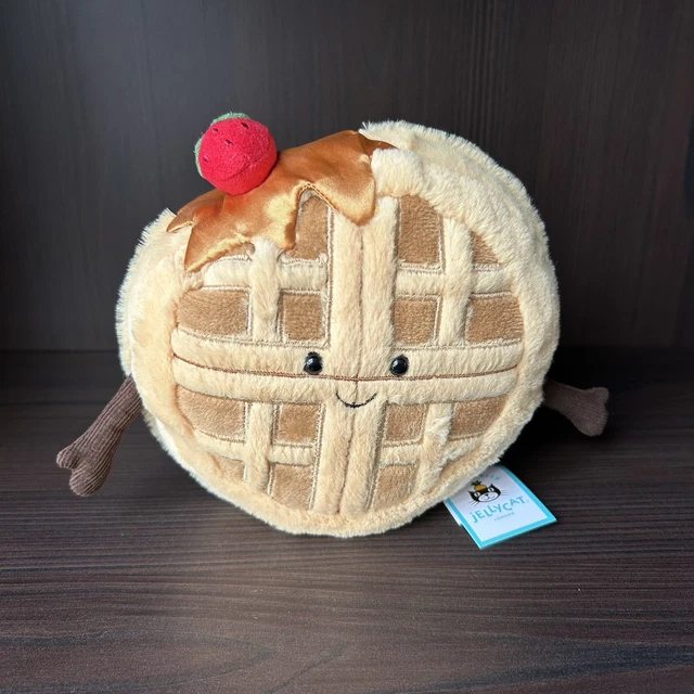 JELLYCAT AMUSEABLES RENE Waffle - RARE - BNWT - Free & Fast Shipping 🚚 ...