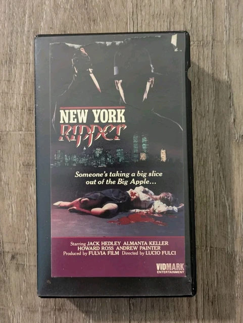 THE NEW YORK Ripper Rare Horror VHS Lucio Fulci Tested Read $24.00 ...