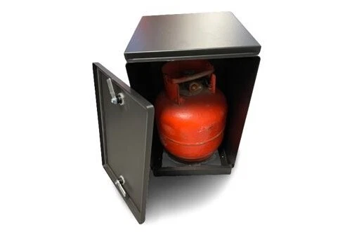 METAL GAS BOX/LOCKER 3.9kg Propane, 4.5kg Butane, 907 Camping Gaz £65. ...