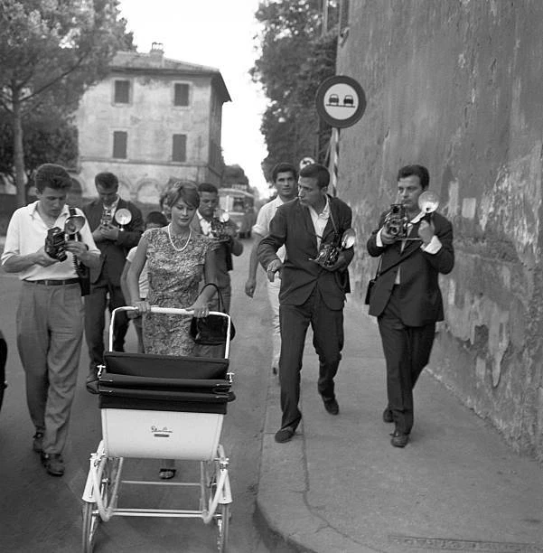 MARISA ALLASIO WALKING With Her Son Carlo Giorgio Calvi 3 1955 Old ...