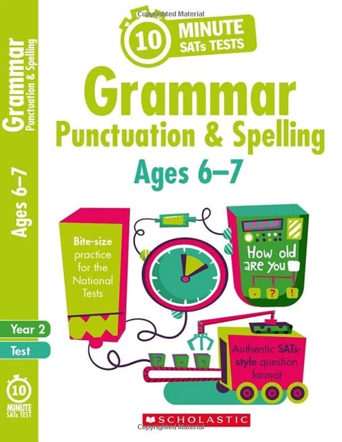 QUICK TEST GRAMMAR, punctuation and spelling activities for children ...