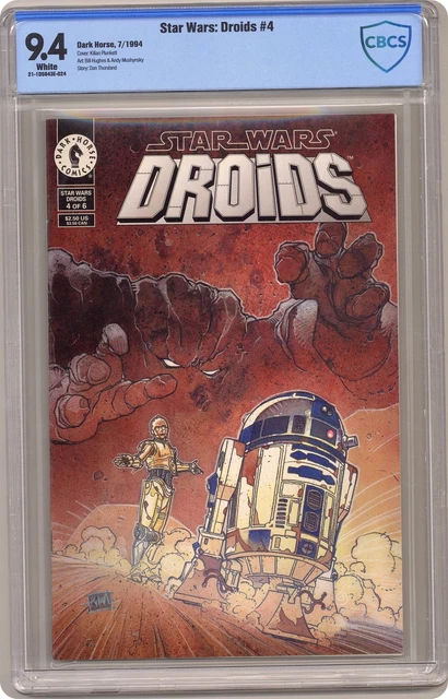 STAR WARS DROIDS #4 CBCS 9.4 1994 21-1D5943E-024 EUR 36,03 - PicClick FR