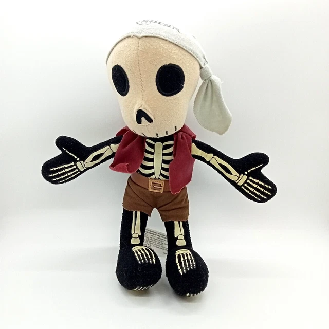 PIRATES OF THE Caribbean Skeleton Helmsman 9" Disney Parks Soft Toy ...