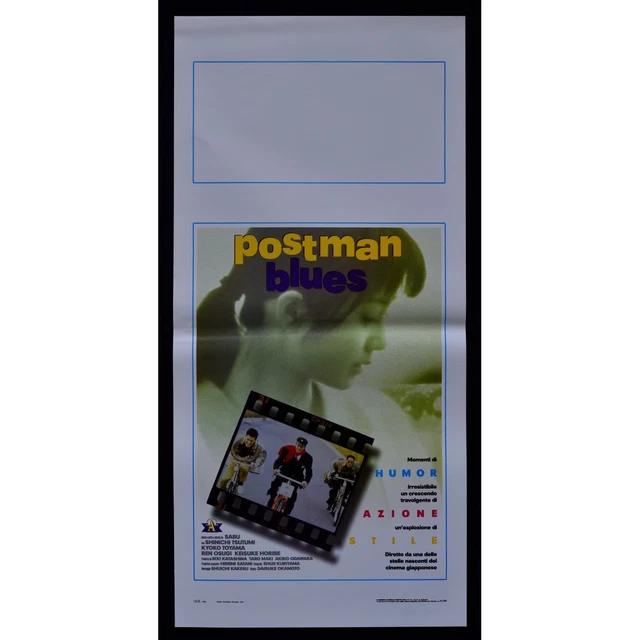 AFFICHE POSTMAN BLUES Sabu Shin'ichi Tsutsumi Keisuke Horibe Toyama B87 ...