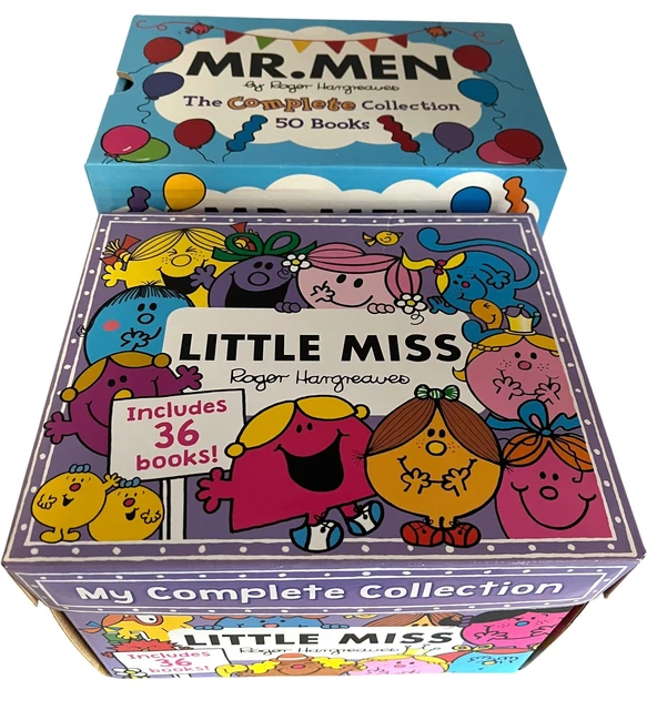 MR MEN & Little Miss Complete Collection Box Sets 86 Books by Roger ...