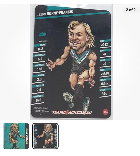 PORT ADELAIDE POWER Jason Horne-Francis 2024 Teamcoach Magic Wildcard ...