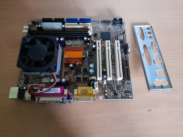 KIT VINTAGE CARTE Mere Ecs P6Iwf + Celeron 1300 Mhz / Socket 370 EUR 85 ...