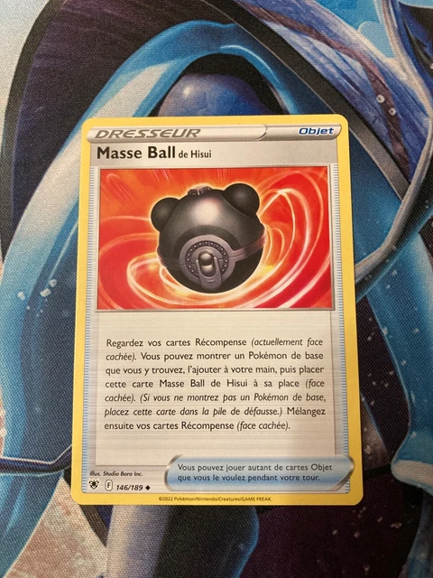 CARTE POKÉMON MASSE Ball de Hisui 146/189 - EB10 Astres Radieux EUR 1 ...