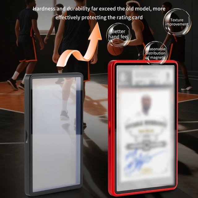 FOR PSA RATED Card Case Aluminum Tempered Glass for Secure Card ...