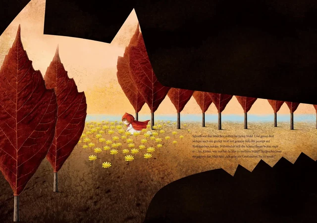 ROTKÄPPCHEN | NACH einer Erzählung der Brüder Grimm | Francesca Cosanti ...