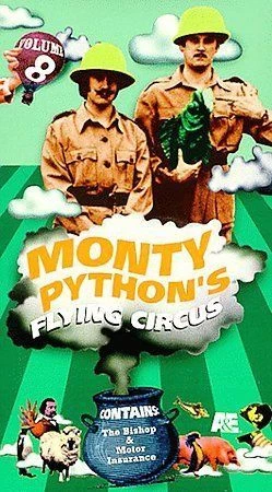 MONTY PYTHON'S FLYING Circus Vol 8 VHS The Bishop & Motor Insurance $5. ...