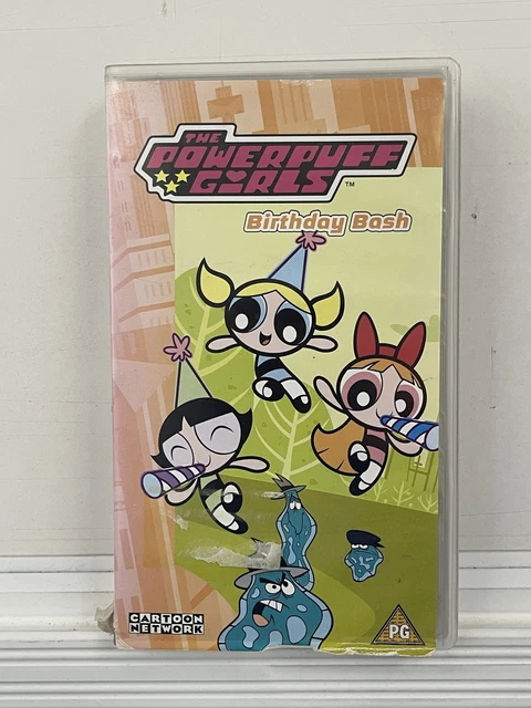 THE POWERPUFF GIRLS Birthday Bash VHS Video Tape Cartoon Network £12.75 ...