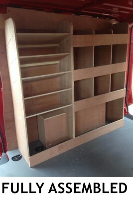 MERCEDES VITO COMPACT Van Shelving Racking Plywood System Tool Storage ...
