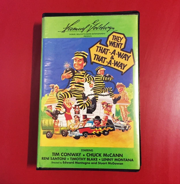 THEY WENT THAT-A-WAY & THAT-A-WAY vhs SHOW CASE VIDEO comedy 70s RARE ...