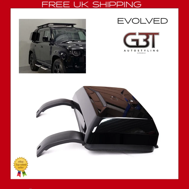 FOR LAND ROVER Defender 2020+ Side Box Gloss Black Mounted 90+110 L663 ...