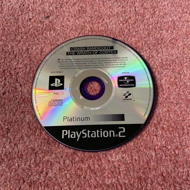 PS2 CRASH BANDICOOT The Wrath of Cortex - SOLO DISCO per Playstation 2 ...