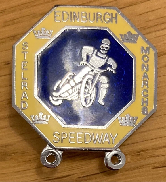 EDINBURGH MONARCHS SPEEDWAY Team Enamel Lapel Pin Badge Armadale £2.99 ...