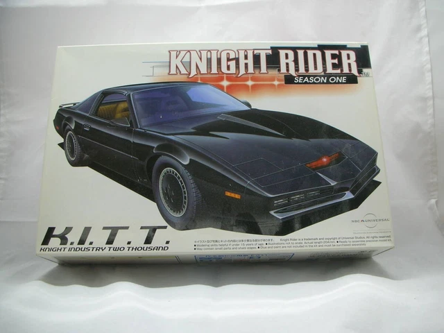1/24 AOSHIMA KNIGHT RIDER PROTOTYPE KITT (SEASON ONE) + Scanner Unit ...