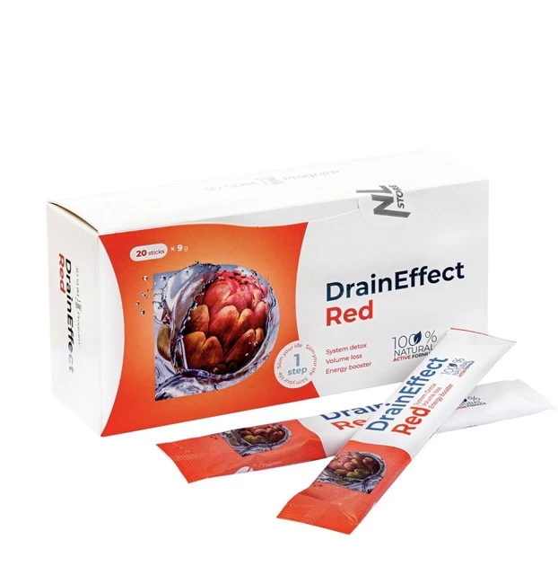 DRAIN EFFECT RED Draining Drink Effective Weight Loss Slim Program ...