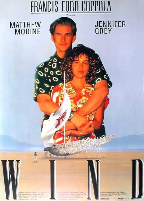 WIND JENNIFER GREY Matthew Modine Cliff Robertson Original Filmplakat ...