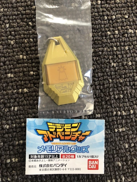 DIGIMON MEMORIAL GOODS Crest Tag Digimon Adventure Digivice $80.00 ...