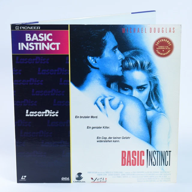 LASERDISC | BASIC Instinct Michael Douglas Sharon Stone Erotik-Thriller 2-Disc £20.48 - PicClick UK