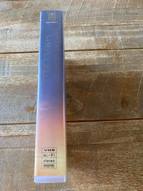 A STARRY NIGHT With Simply Red VHS Video 1992 Hamburg Concert 12 Tracks ...