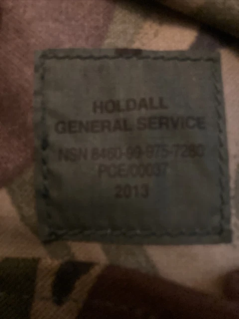 BRITISH MILITARY DPM Holdall General Service Tool Roll /Wash Bag Wild ...