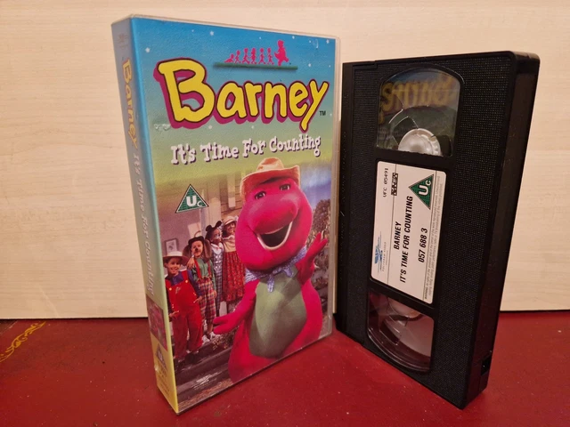 BARNEY - IT'S Time For Counting - PAL VHS Video Tape (T210) EUR 7,09 ...